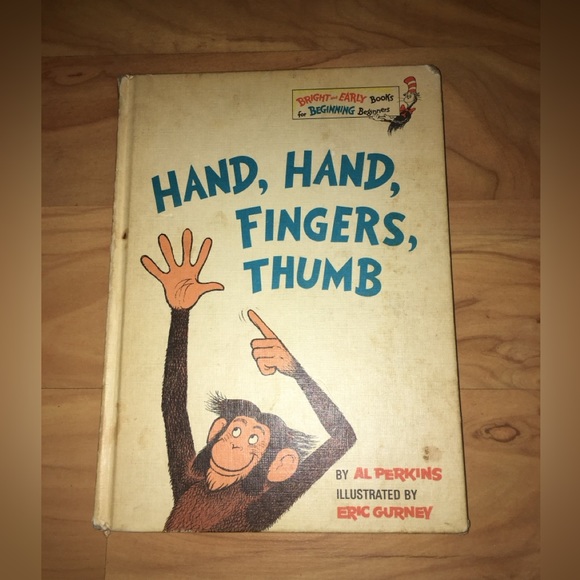 Dr. Seuss | Toys | Vintage Dr Seuss Hand Hand Fingers Thumb Book | Poshmark